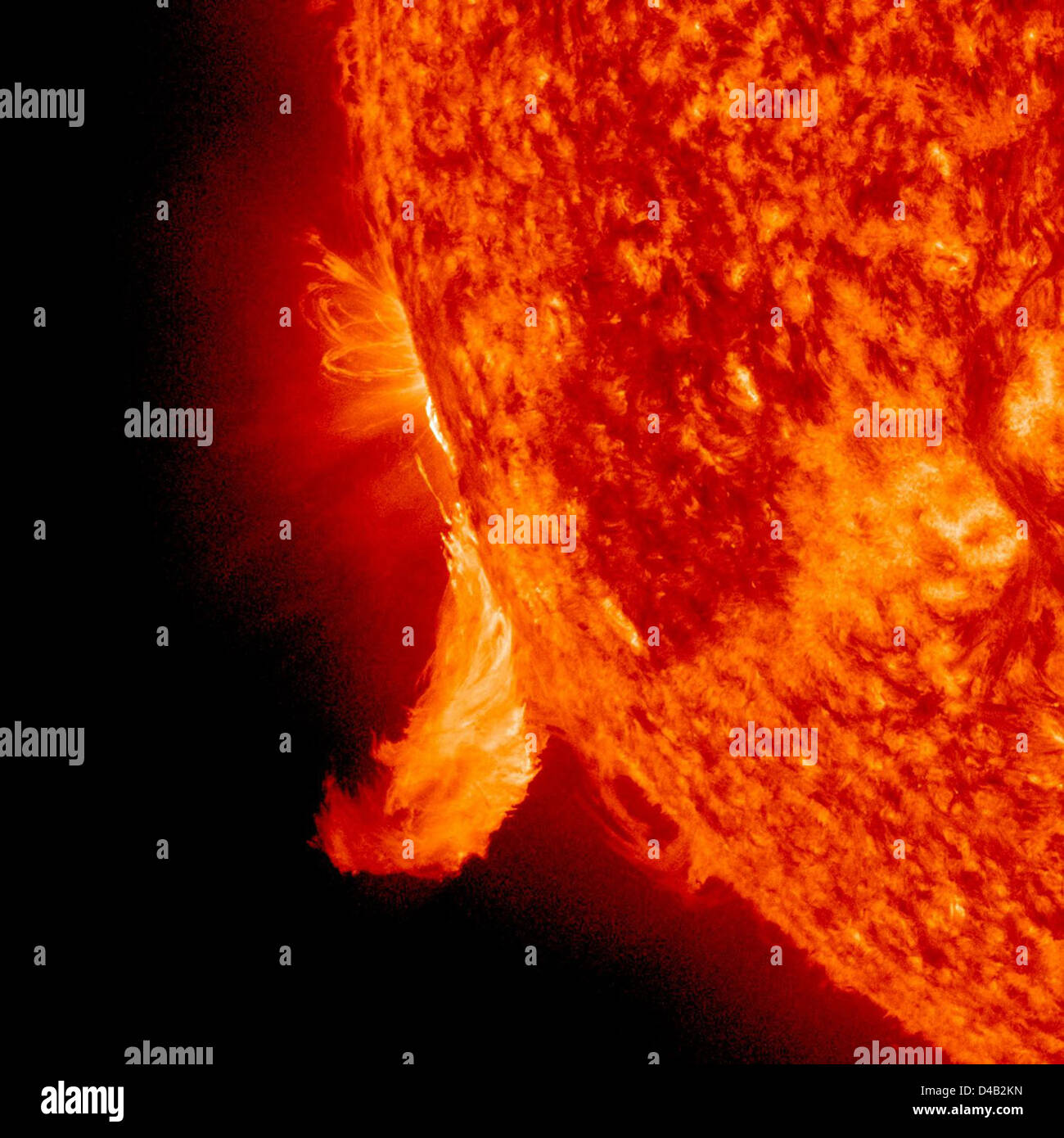 NASA's Goddard Space Flight Center observes solar flares through the ...