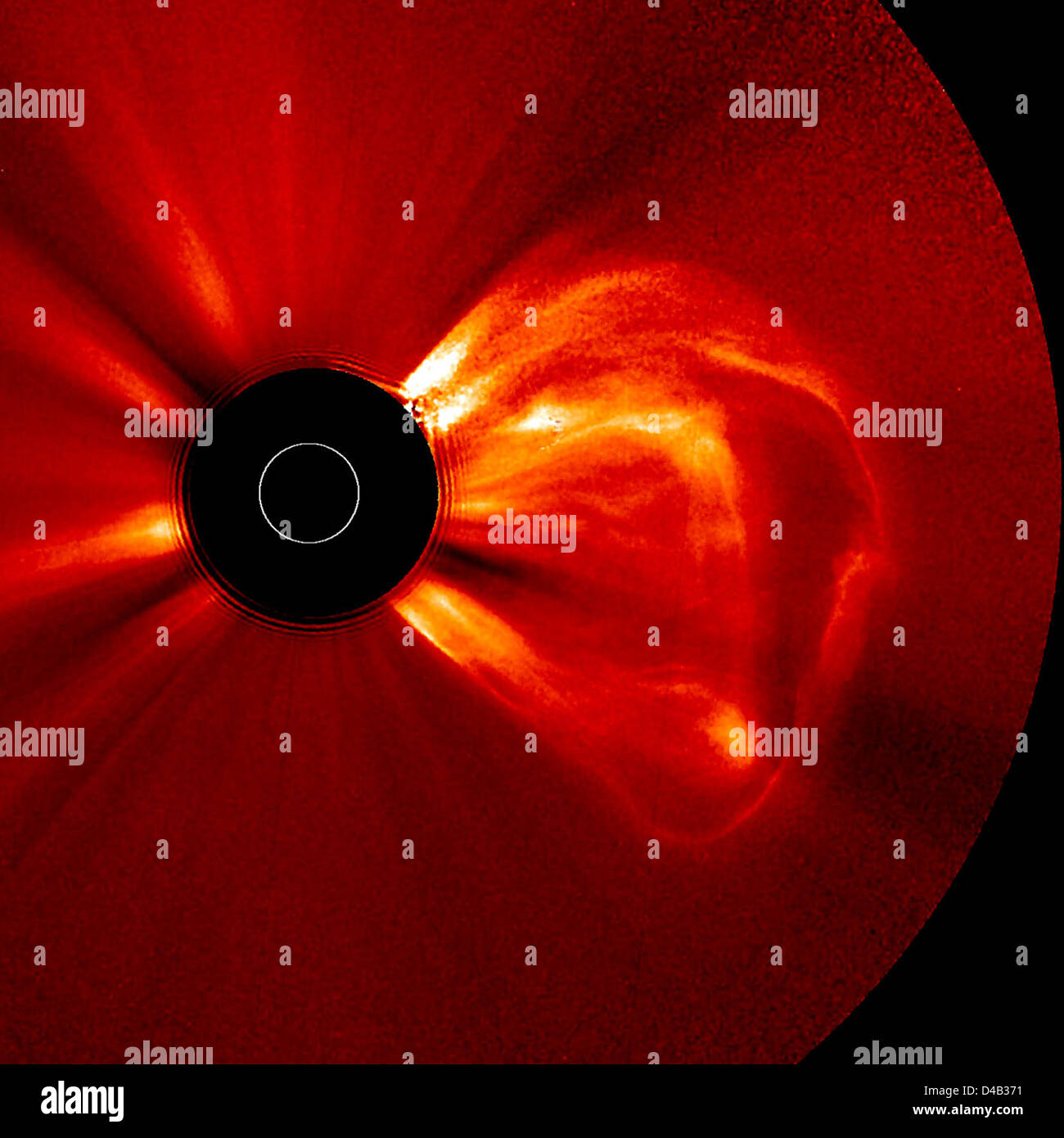 At Goddard Space Flight Center, NASA scientists monitor a coronal mass ...