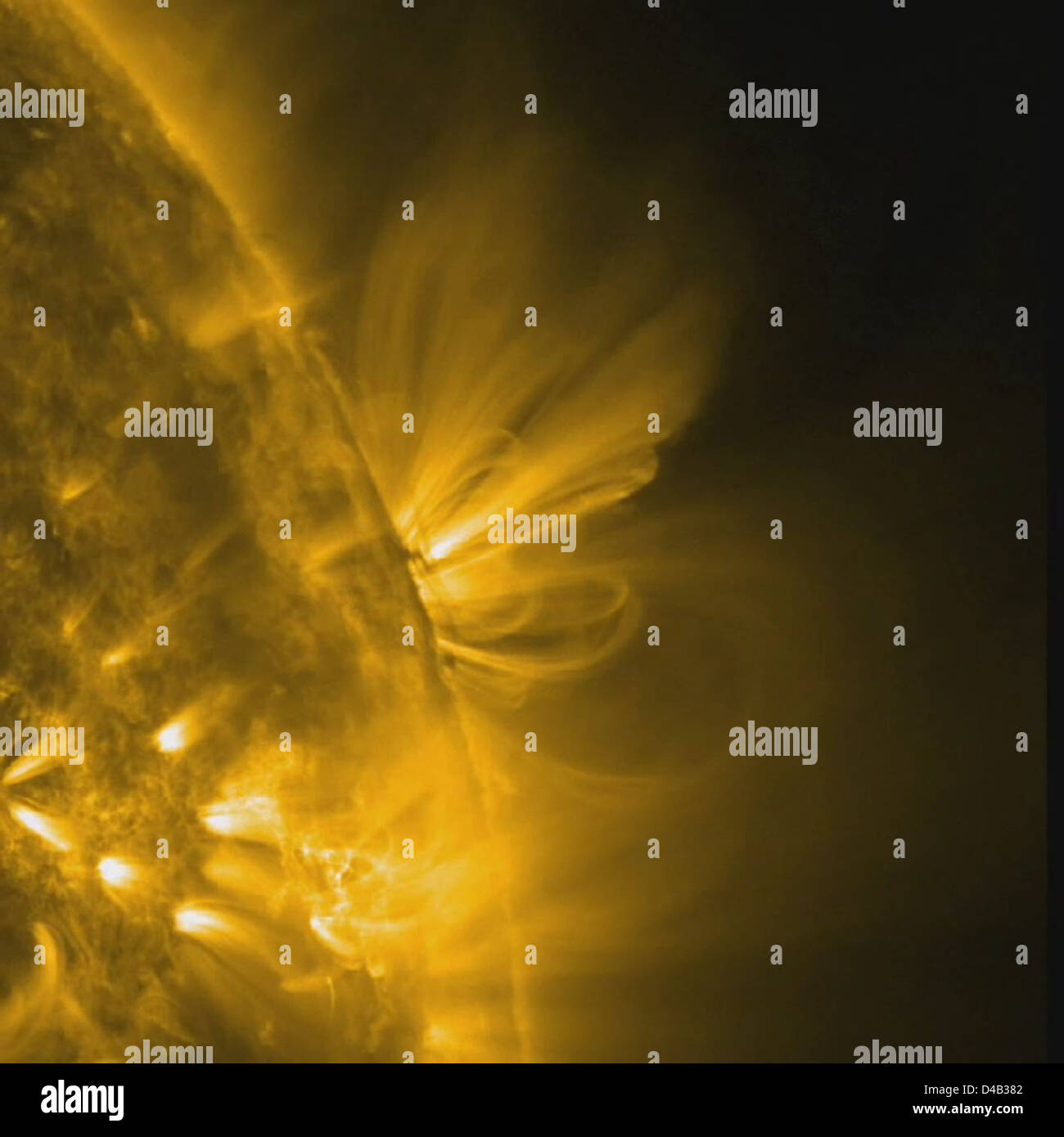 NASA’s Solar Dynamics Observatory (SDO) captured detailed footage of a ...