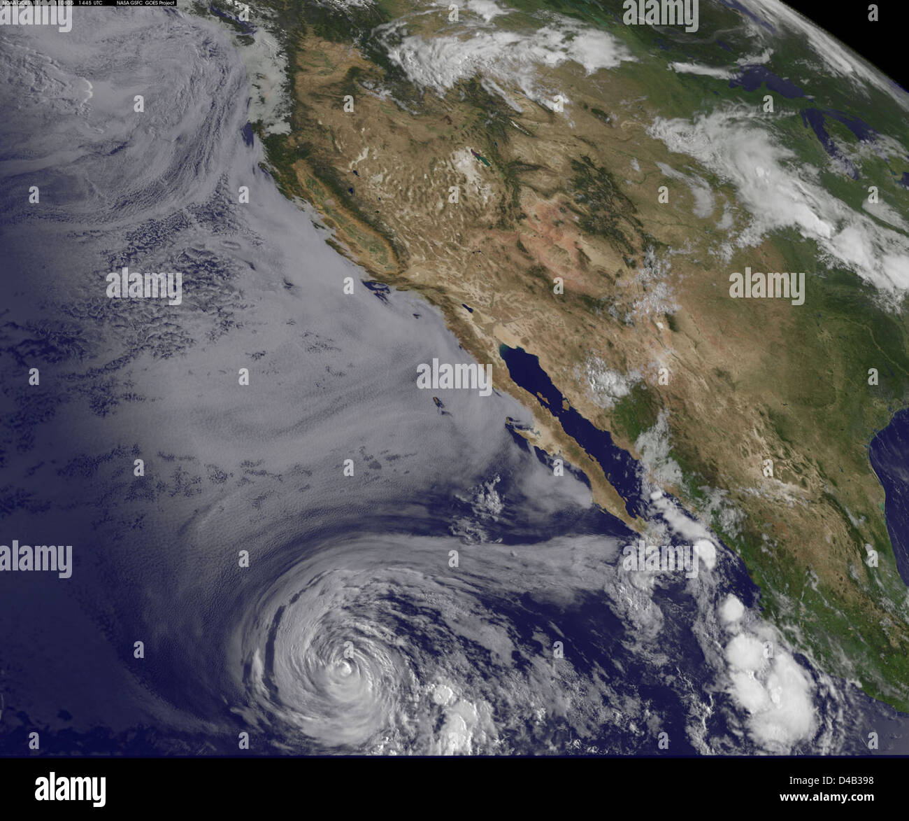 NASA's GOES-11 satellite captured images of Hurricane Eugene, providing ...