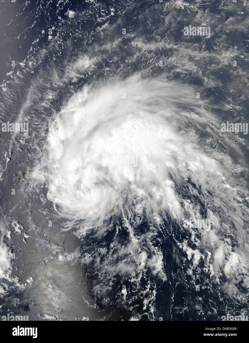 Tropical Storm Irene, a powerful storm, impacts weather patterns and ...