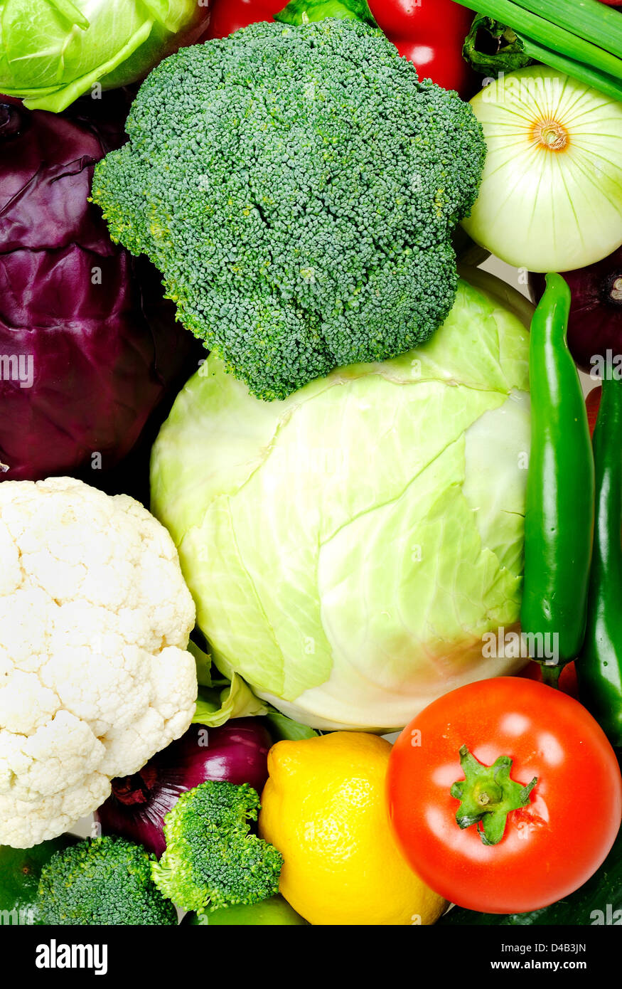 Different fresh colorful vegetables hi-res stock photography and images ...