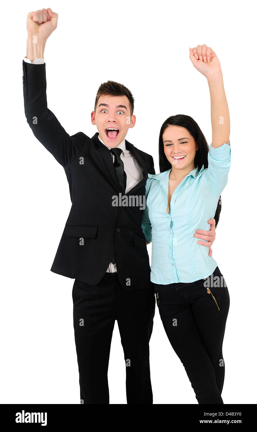 Winning couple hi-res stock photography and images - Alamy