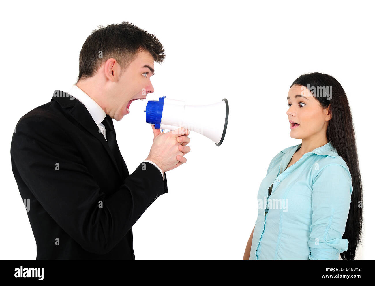 Loud speaker student hi-res stock photography and images - Alamy