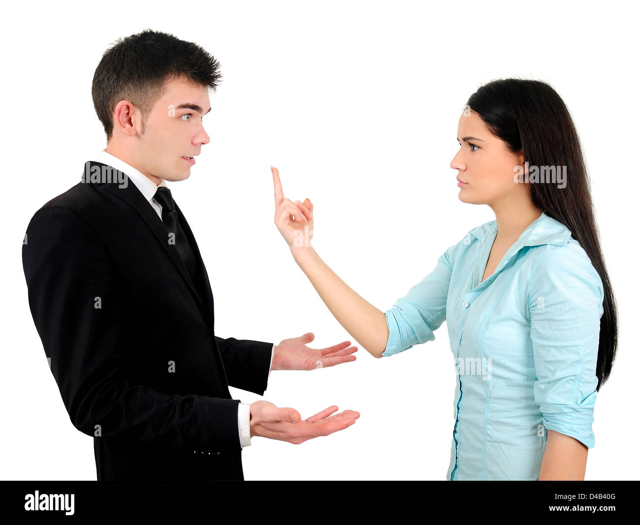 Group of people argue Cut Out Stock Images & Pictures - Alamy