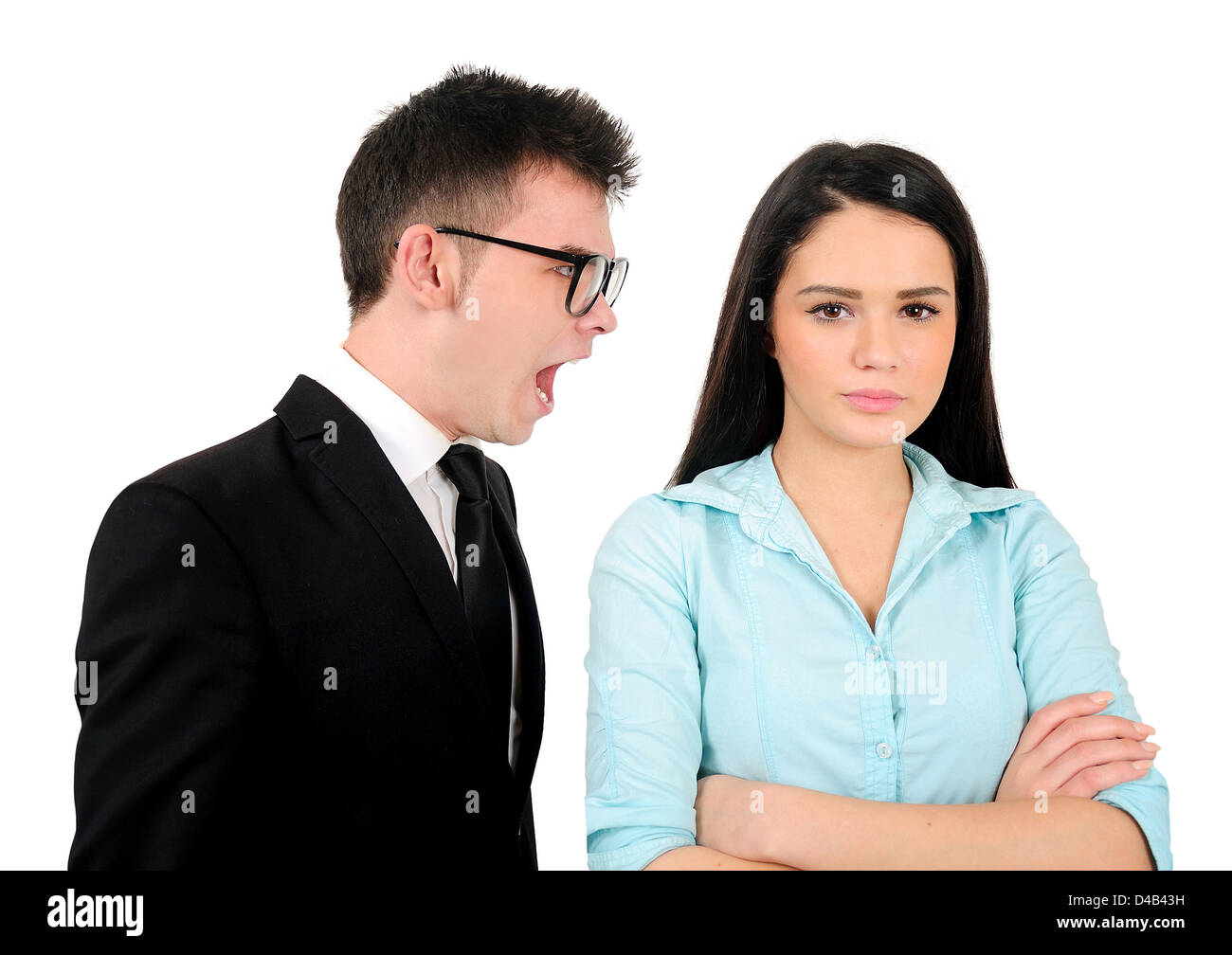 Teacher stress argue hi-res stock photography and images - Alamy