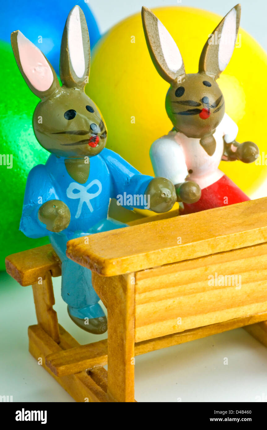 Easter bunny figures hi-res stock photography and images - Alamy