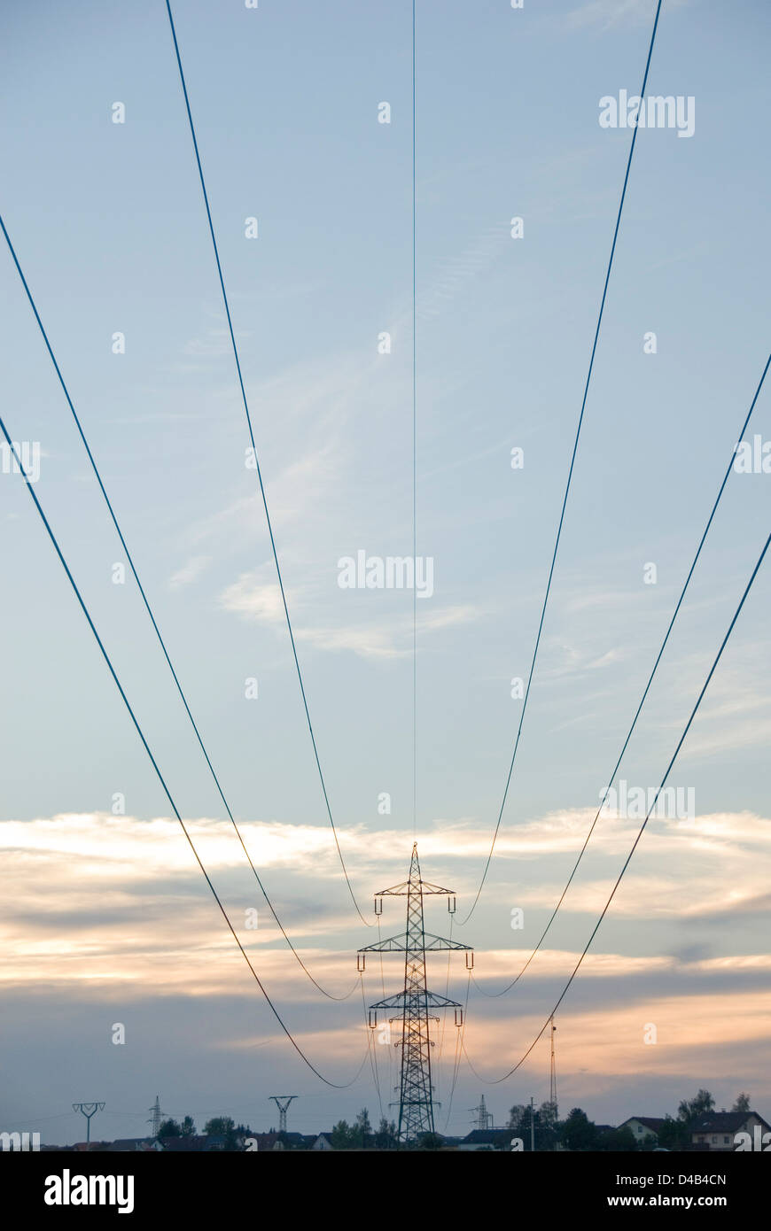 Electricity pylon photos hi-res stock photography and images - Alamy