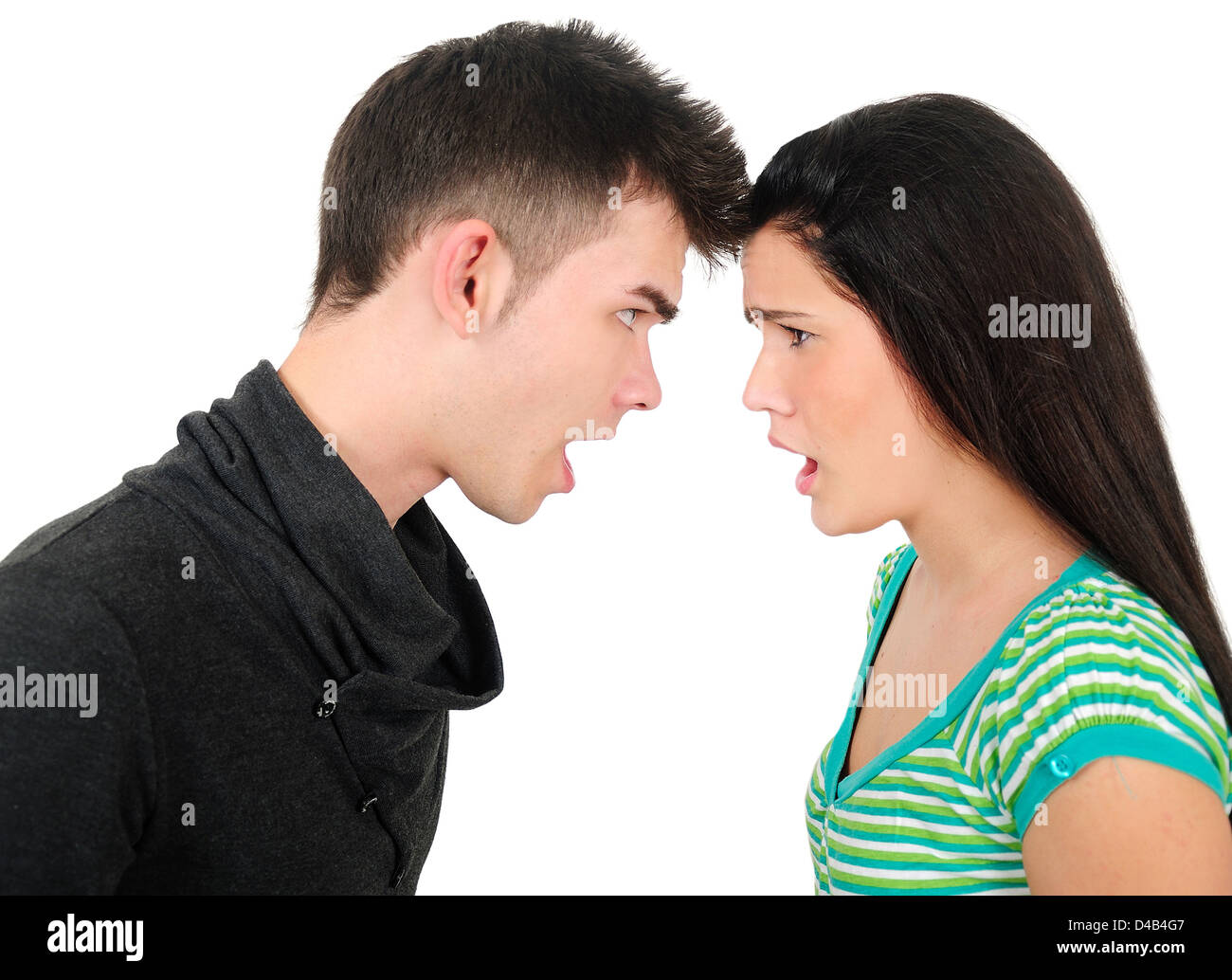 Man argue with girlfriend hi-res stock photography and images - Alamy