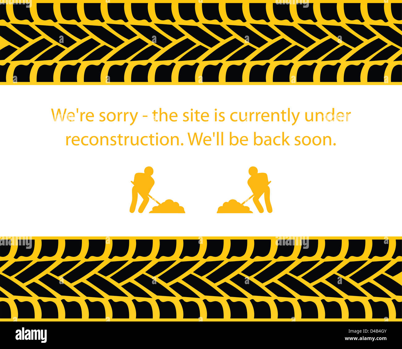 Under Construction Background Stock Photo - Alamy