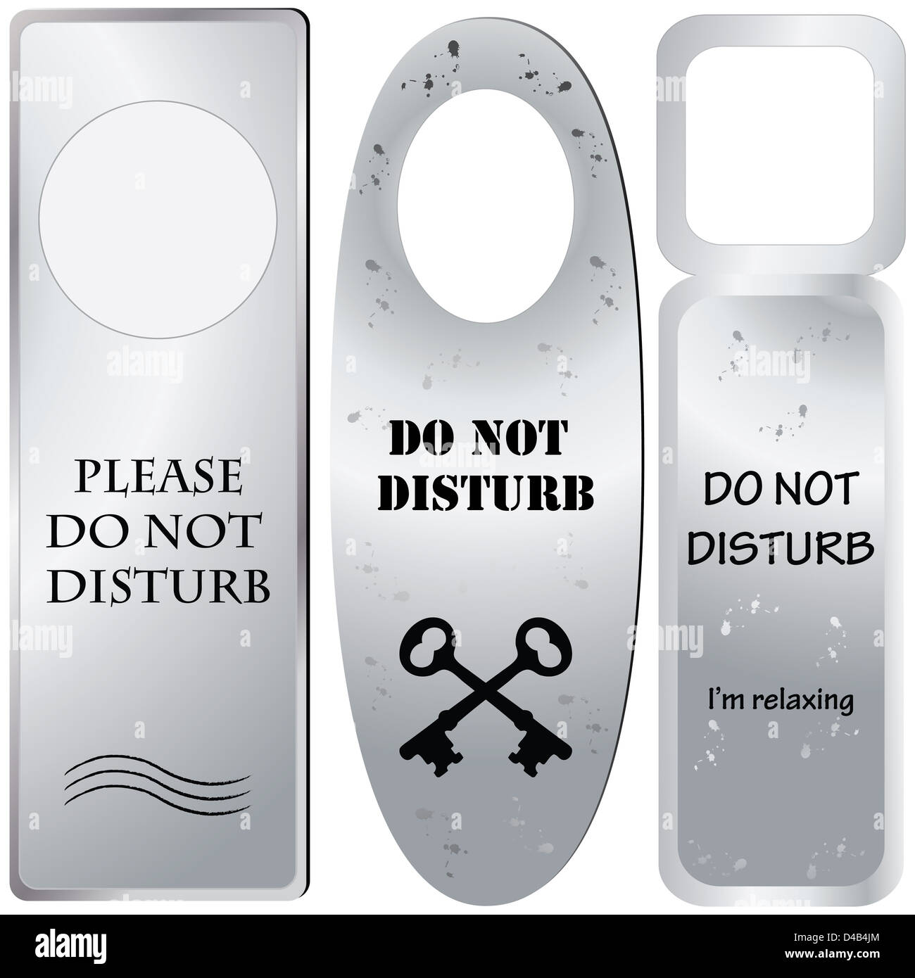 Do Not Disturb sign Stock Photo - Alamy