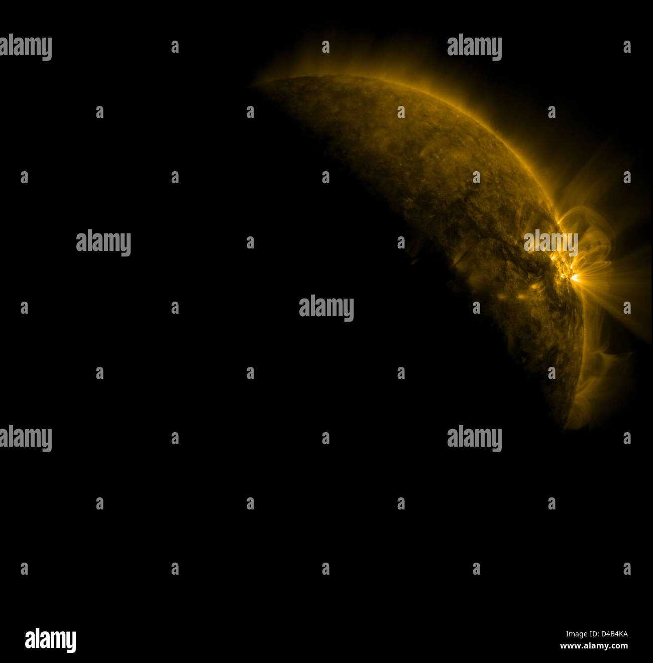 NASA's Solar Dynamics Observatory (SDO) observes the beginning of the ...