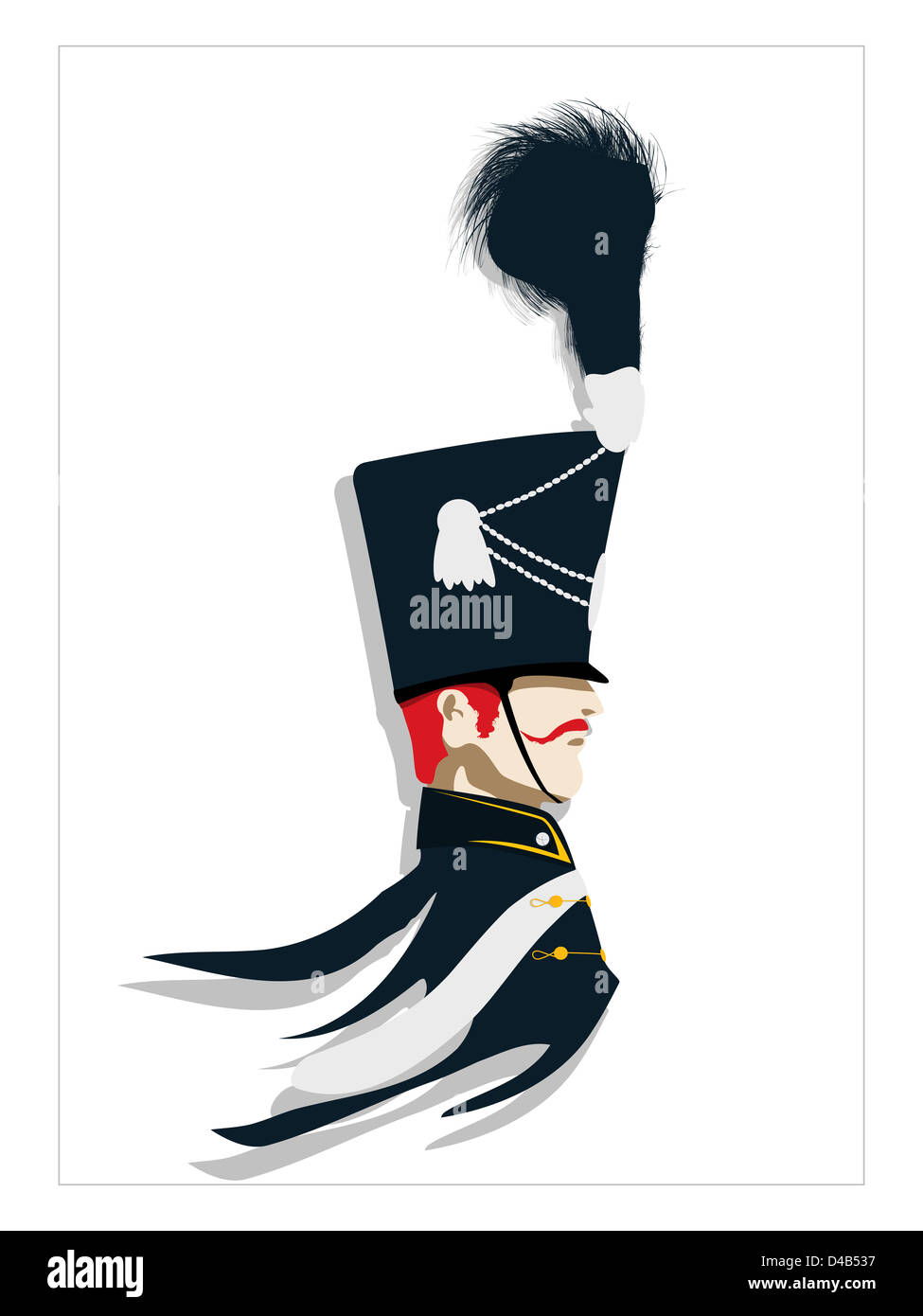 Hussar silhouette hi-res stock photography and images - Alamy