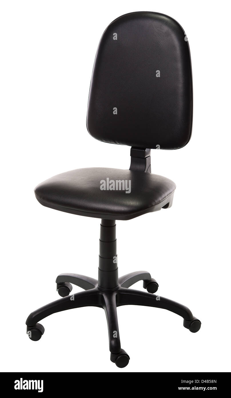Office chair isolated on white Stock Photo - Alamy