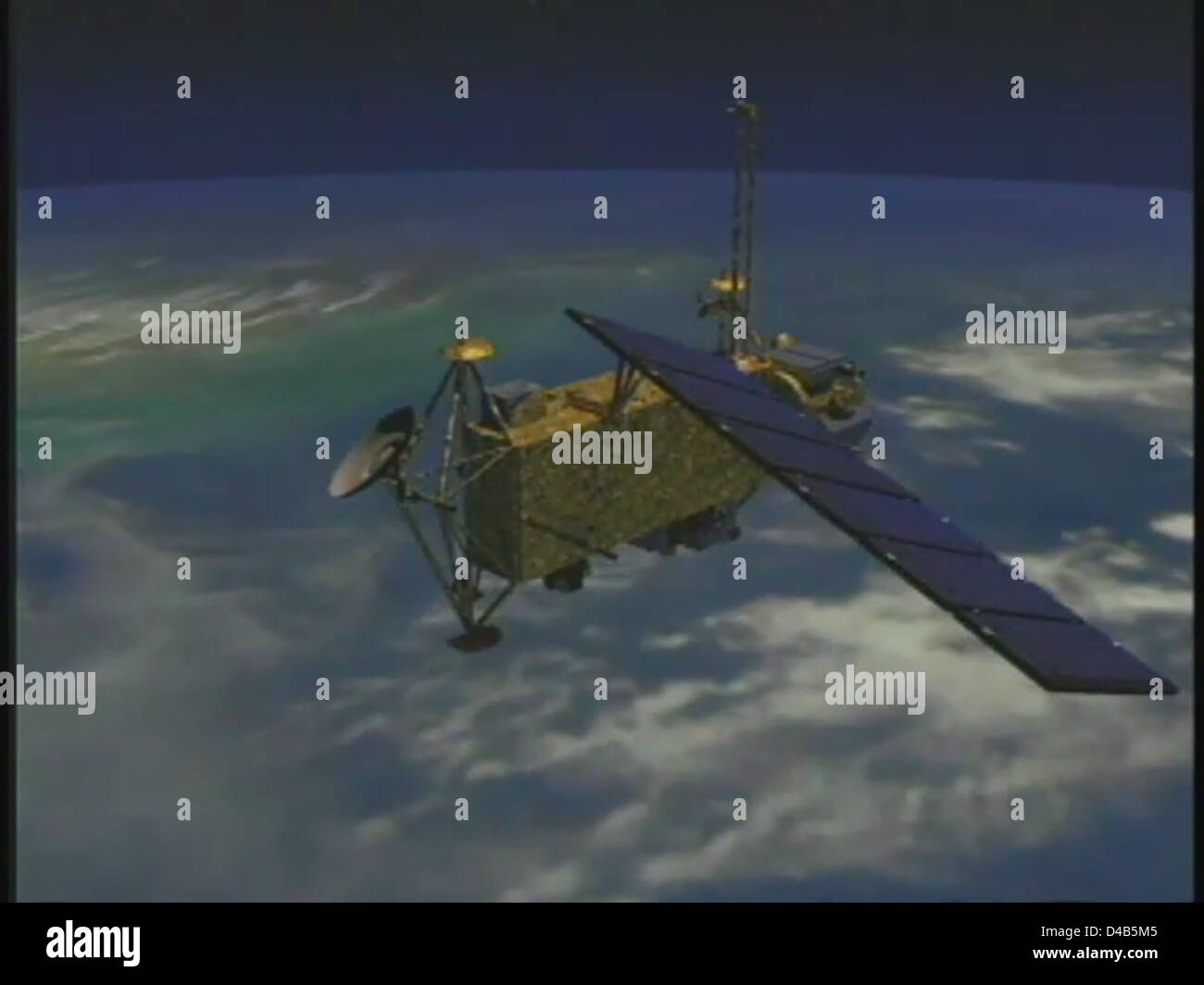 A video showing NASA's Upper Atmosphere Research Satellite (UARS ...