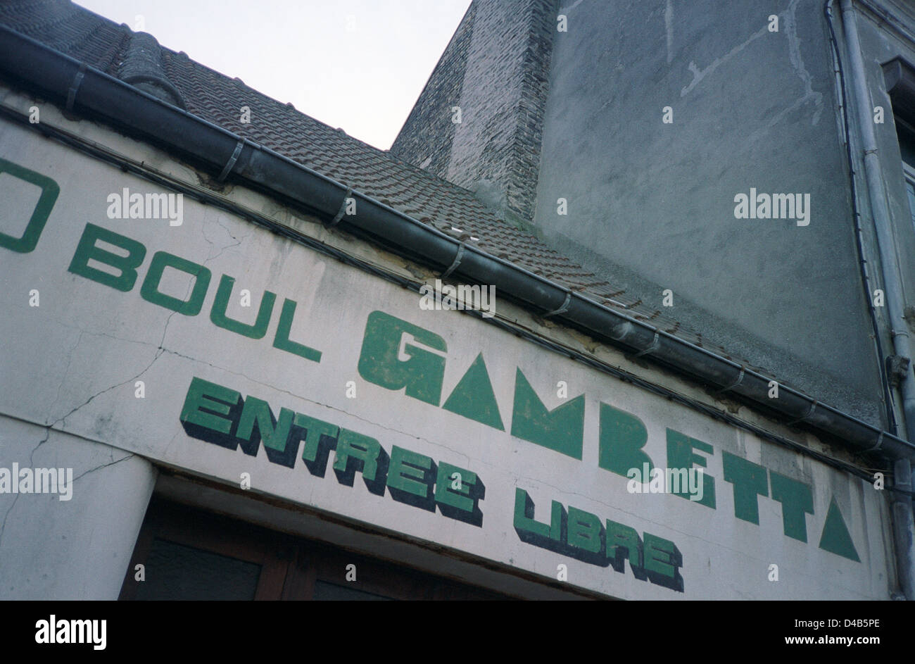 Classic french shop sign Stock Photo - Alamy