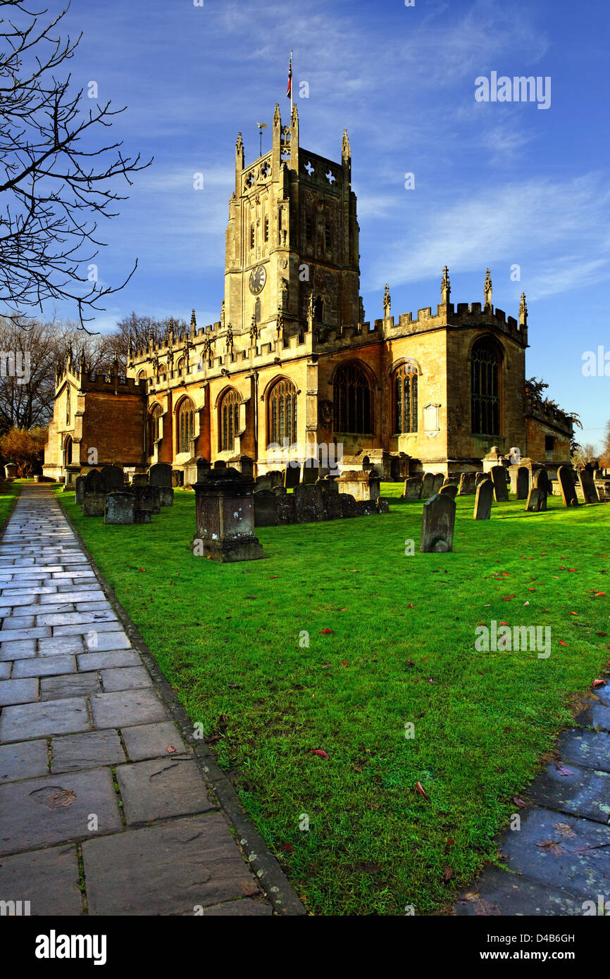 St marys church fairford hi-res stock photography and images - Alamy