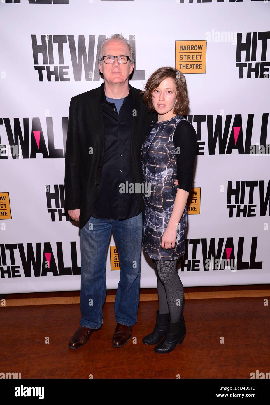 New York, USA. 10th March 2013. Tracy Letts, Carrie Coon at arrivals ...