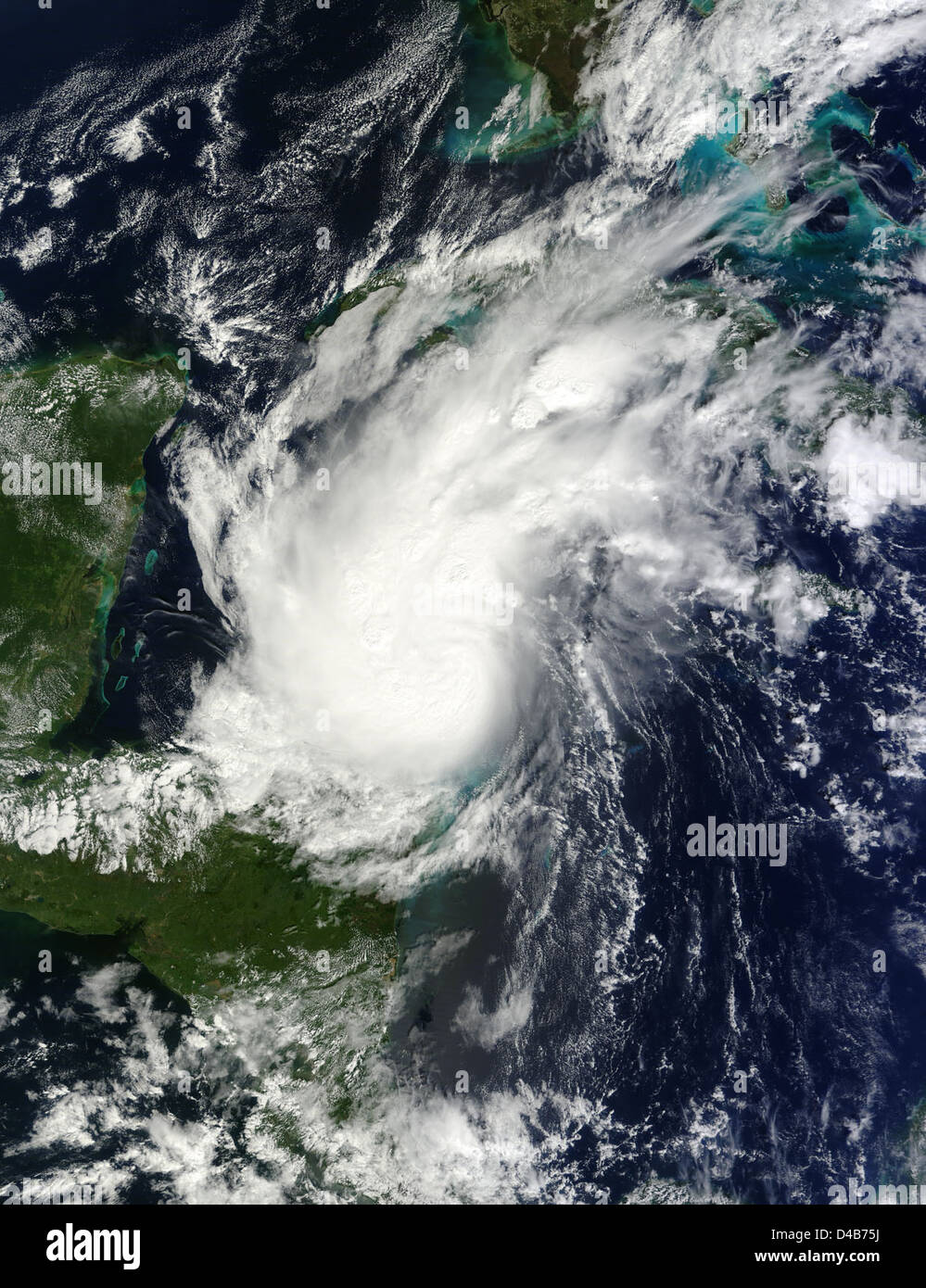 NASA monitors Hurricane Rina as it approaches Mexico. The satellite ...