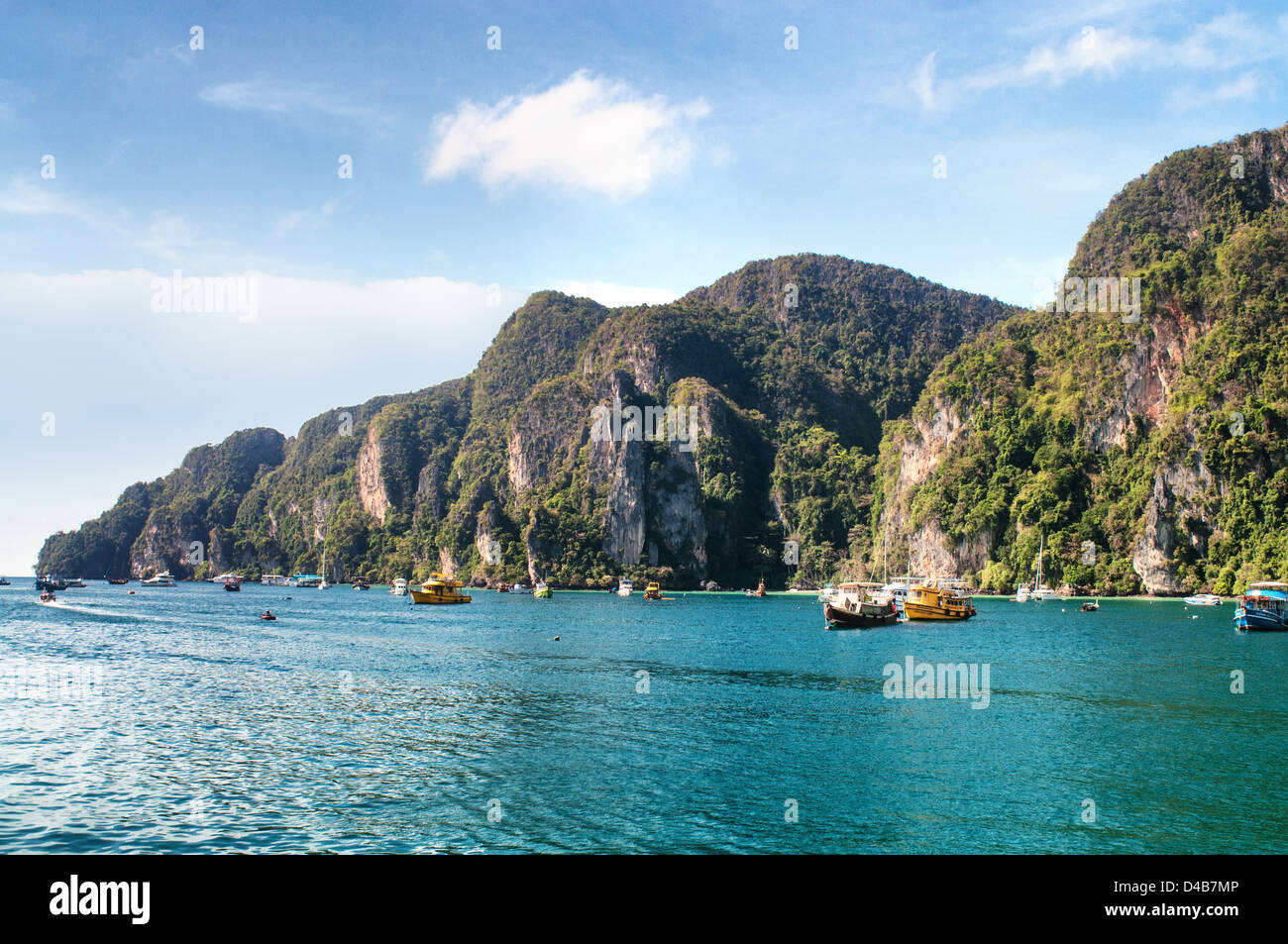 Tropic sea view Stock Photo - Alamy