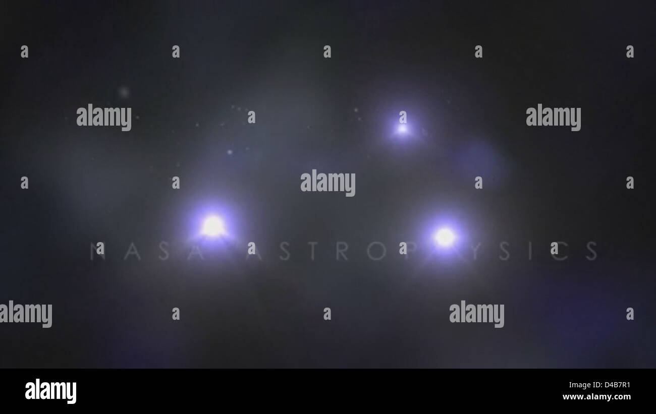 NASA's Swift Satellite Captures Asteroid 2005 YU55 Flyby [video] Stock ...