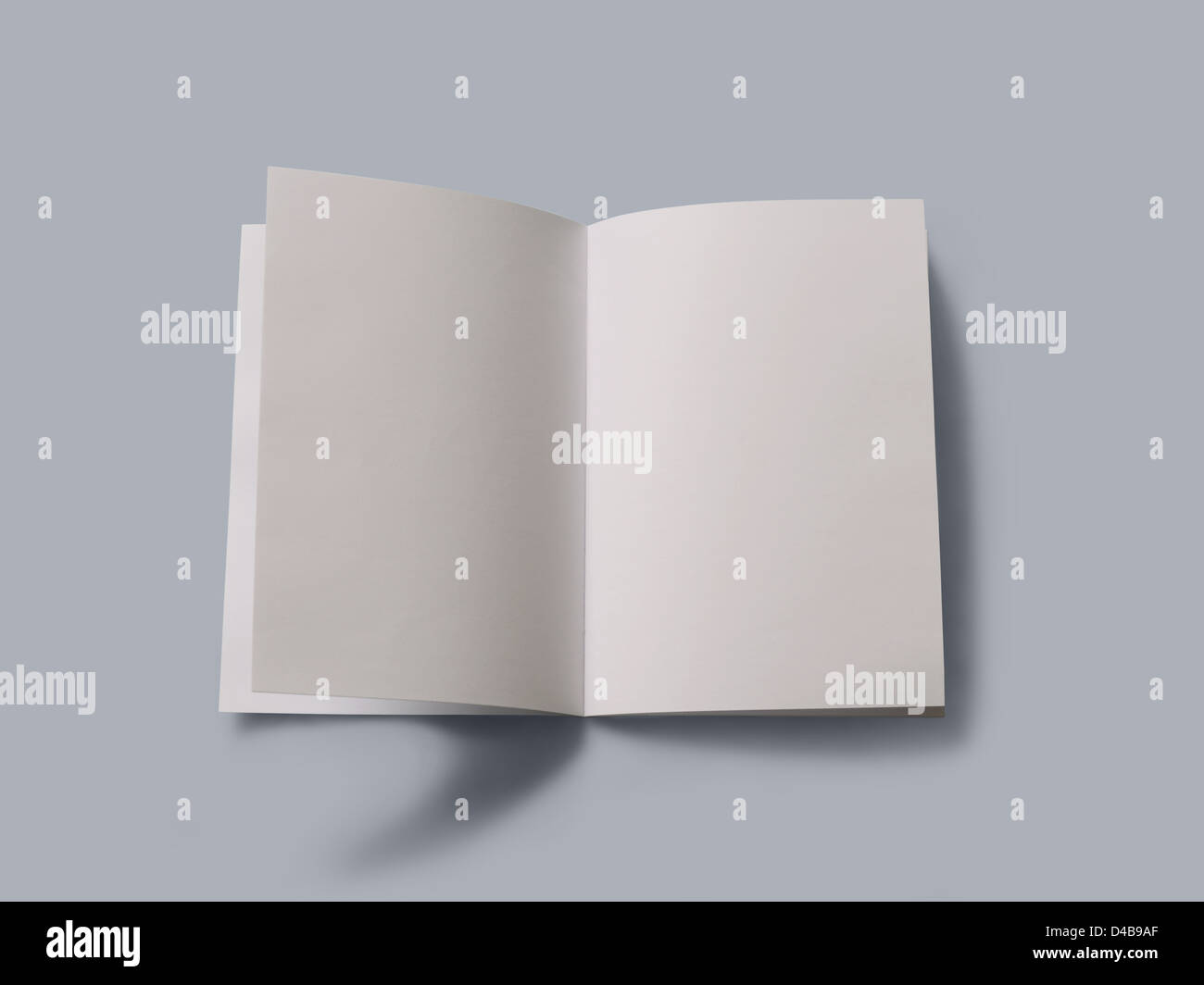 open blank book Stock Photo - Alamy