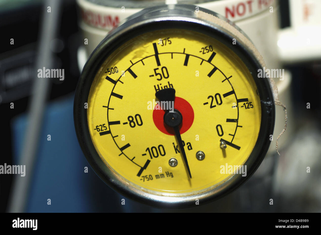 Close up of gas pressure meter Stock Photo - Alamy