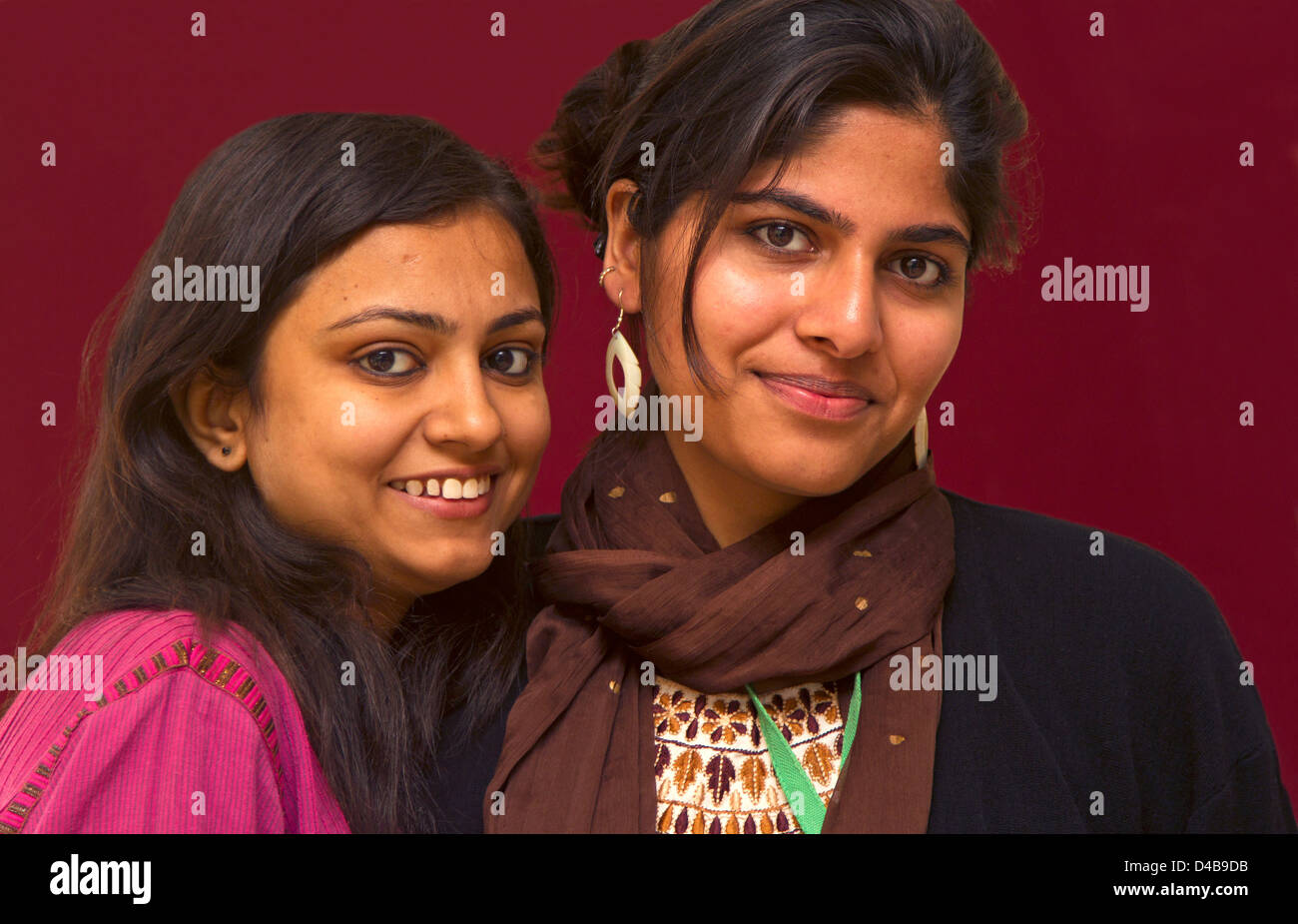 Happy Indian girls Stock Photo - Alamy