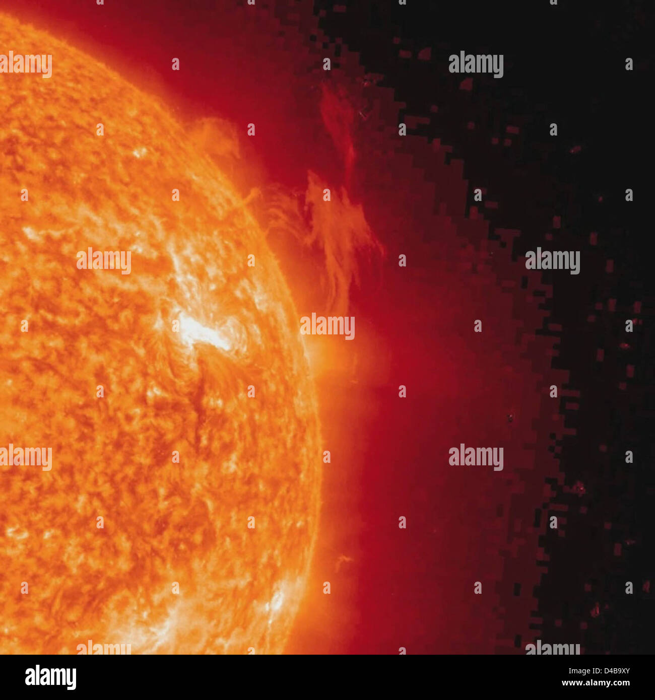 This NASA video captures solar flares on March 23, 2012, showcasing the ...