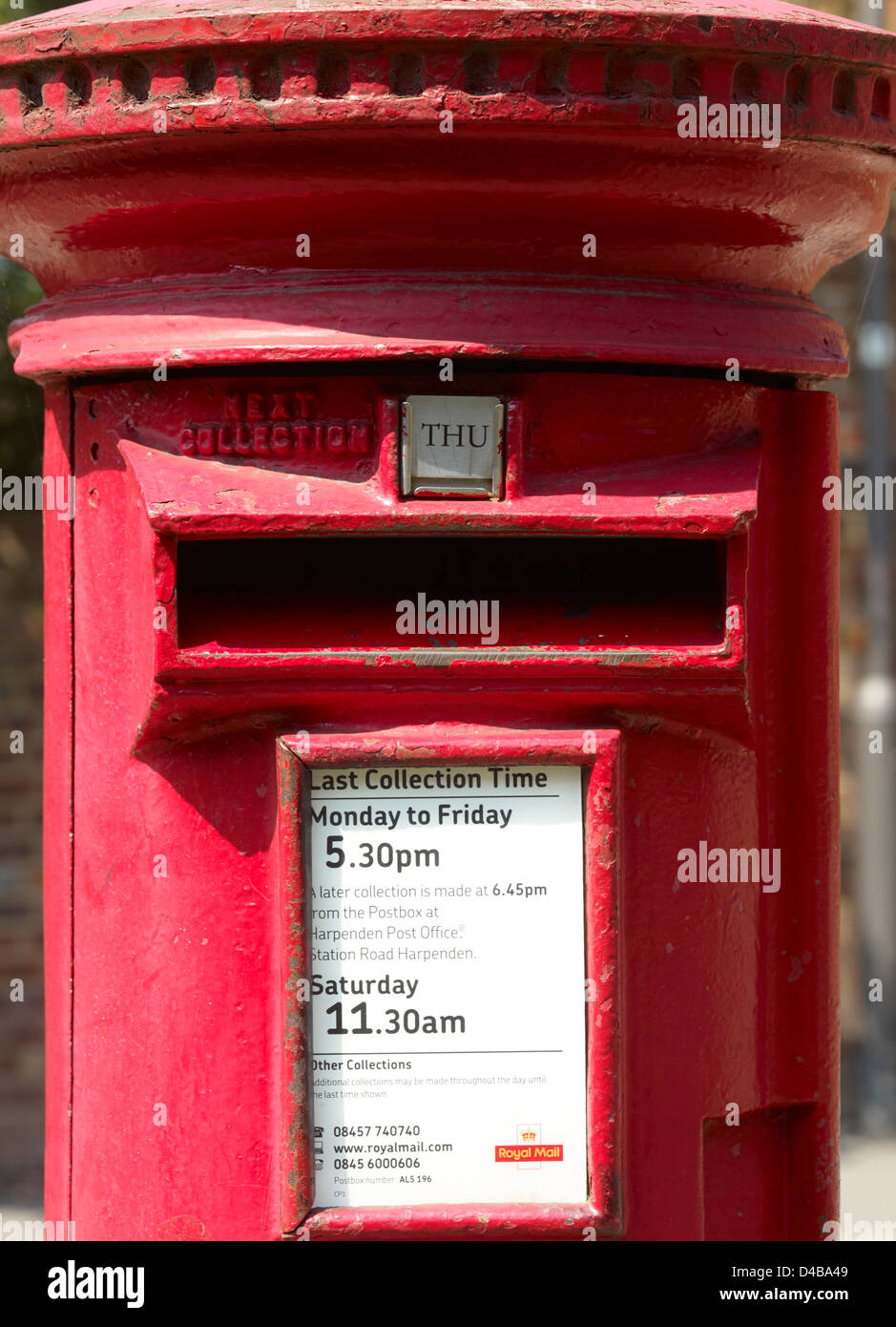 Last mail collection hi-res stock photography and images - Alamy