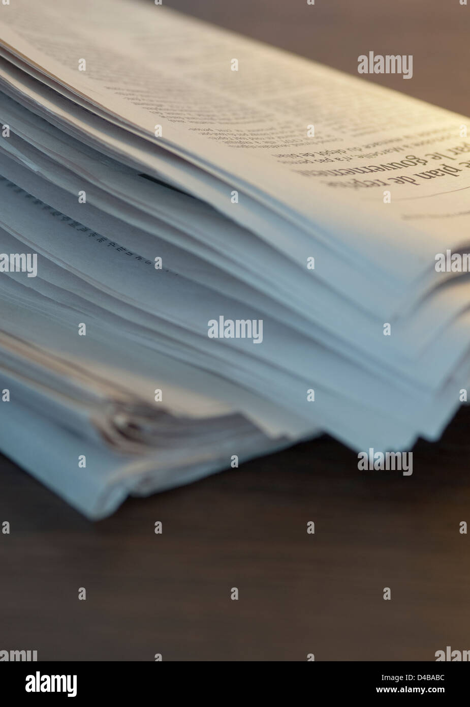 close up image of a newspaper Stock Photo - Alamy
