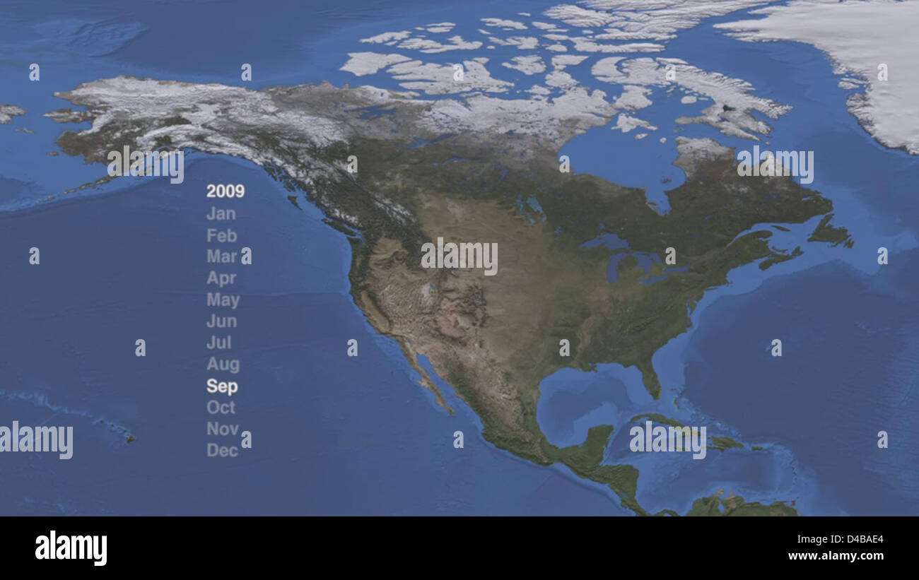 NASA's Goddard Space Flight Center captured a visual representation of ...