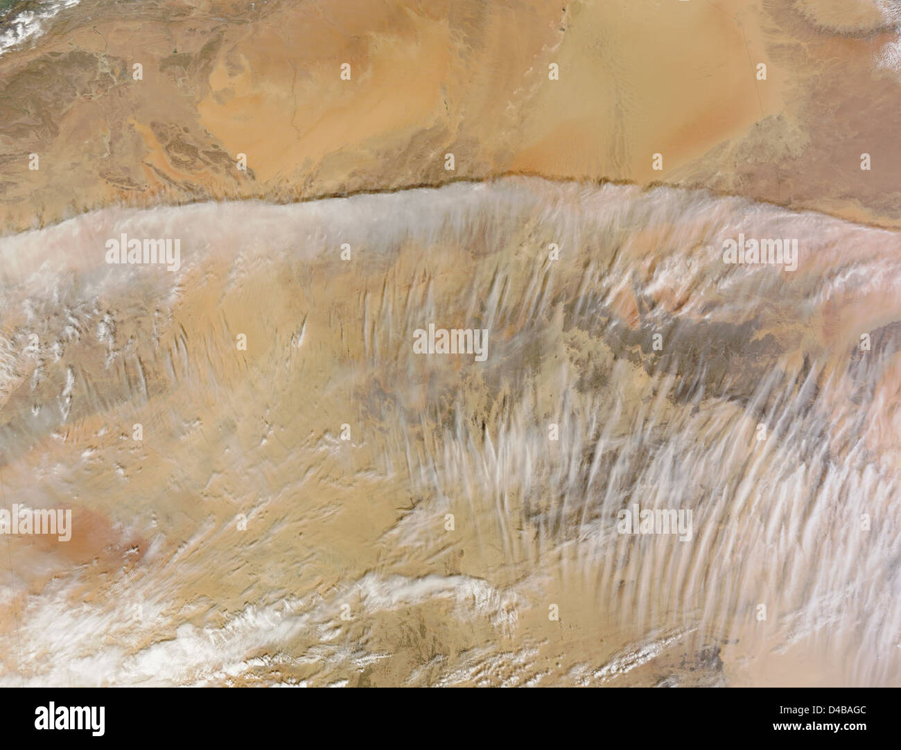 Clouds over the Sahara Desert captured by NASA's Goddard Space Flight ...