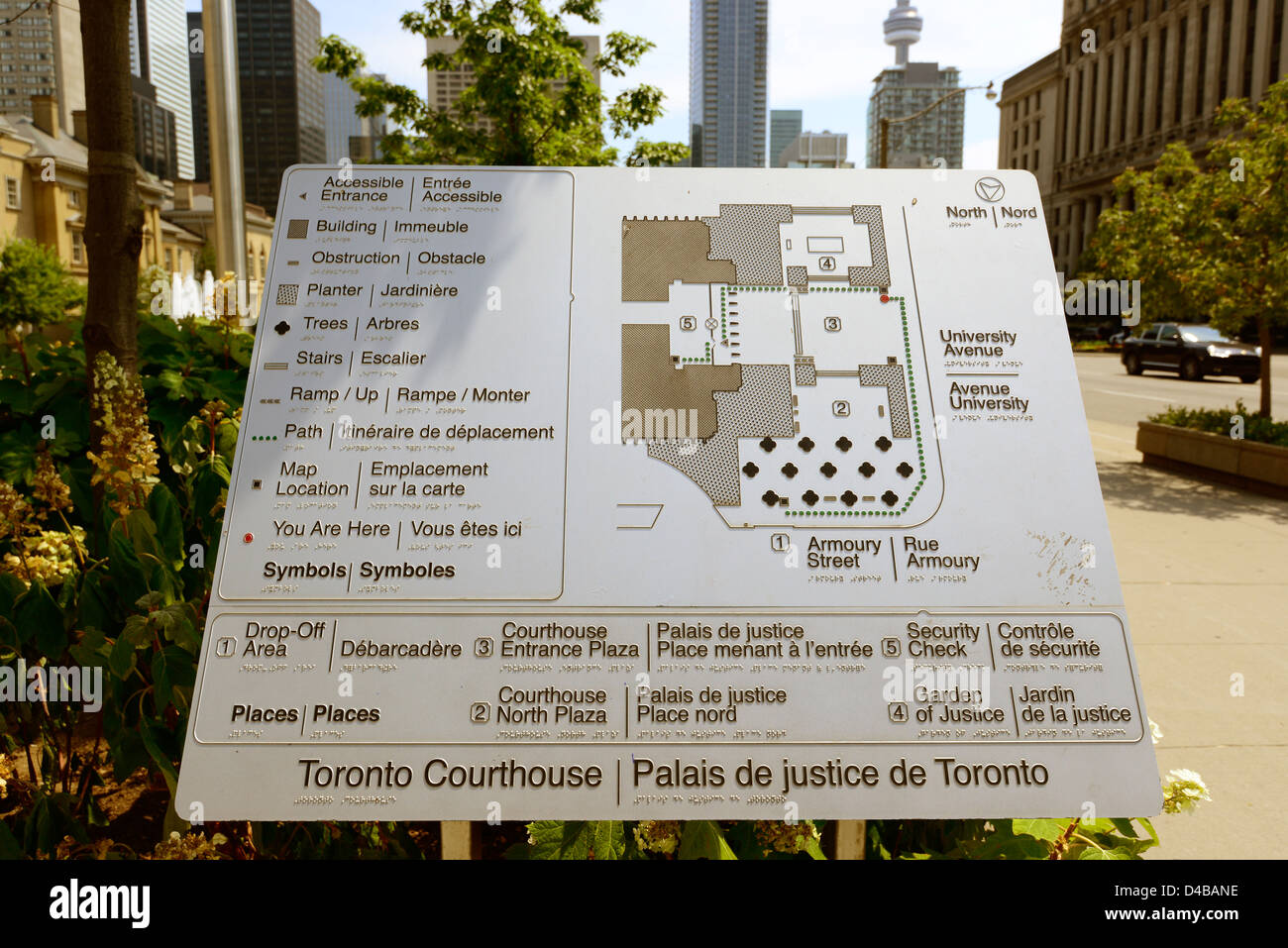 Toronto courthouse downtown Ontario Canada Stock Photo - Alamy