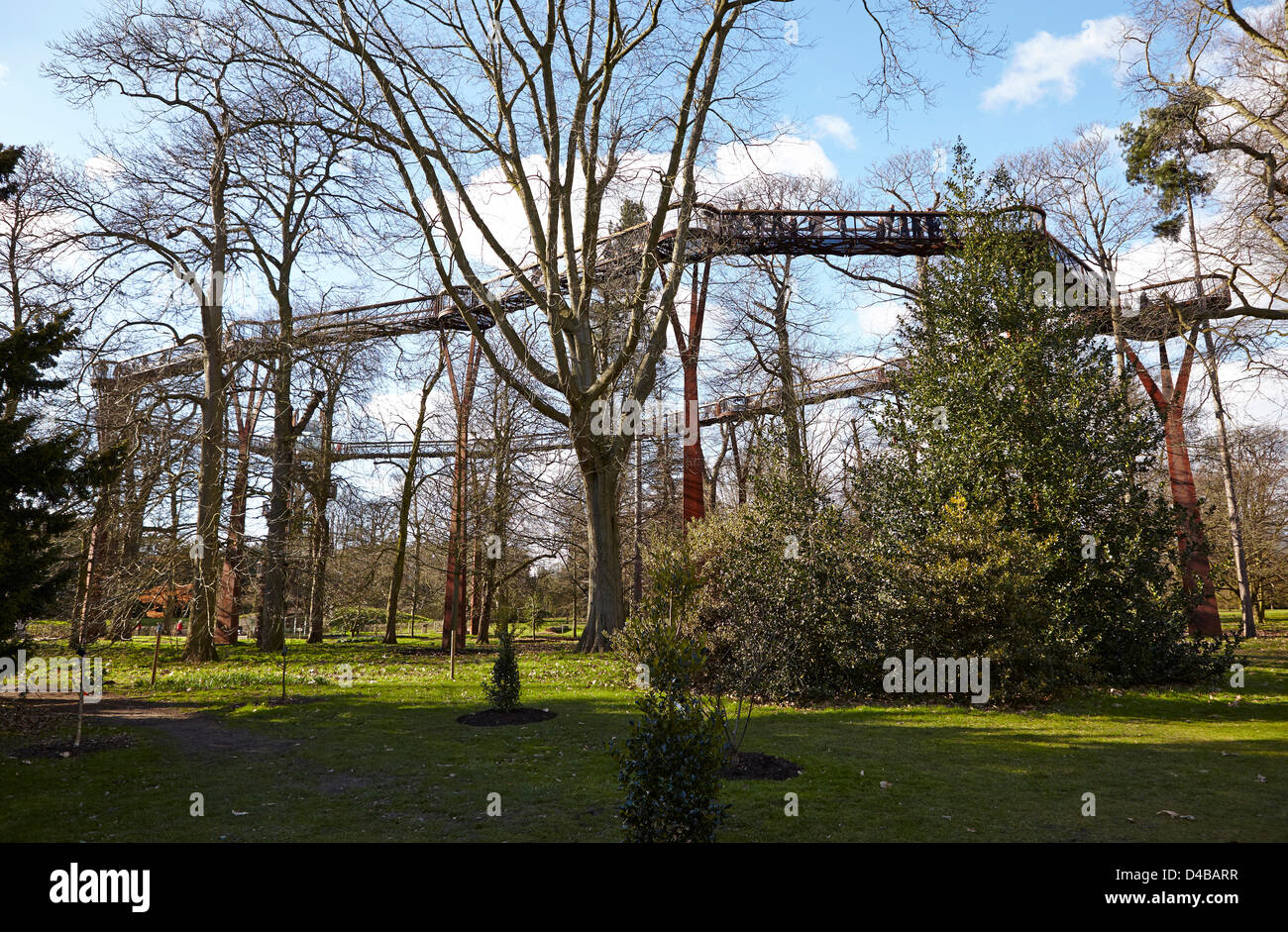 Tree top walkway Kew Gardens Stock Photo - Alamy