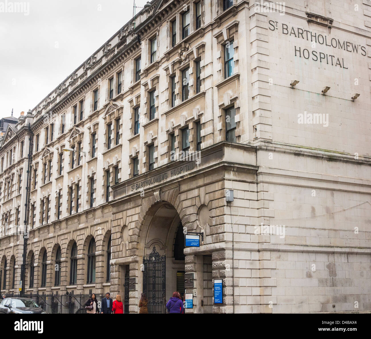 St Bartholomew's Hospital "Barts", London, England Stock Photo - Alamy