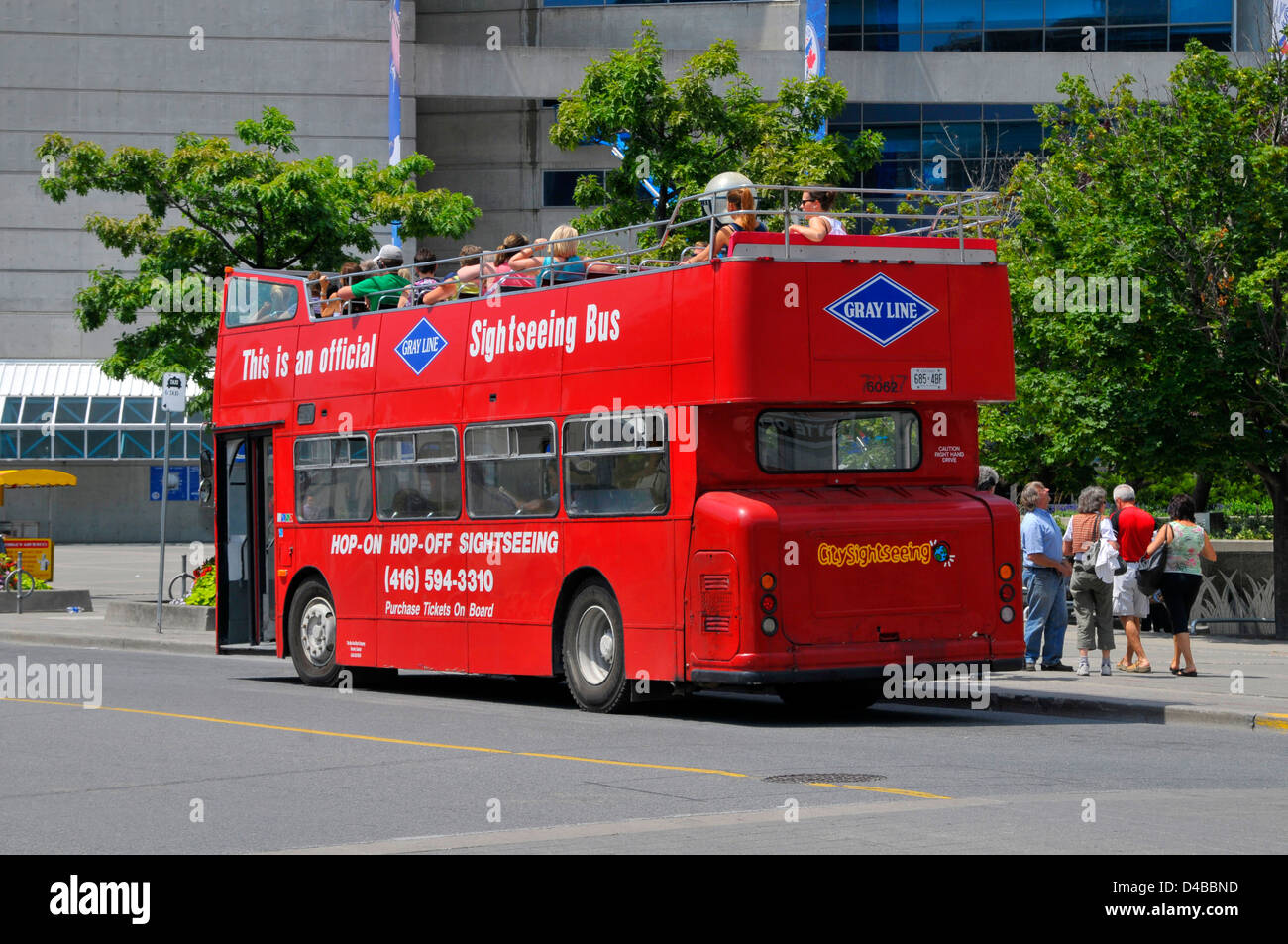 Sightseeing bus for tourist Toronto Ontario Canada Stock Photo - Alamy