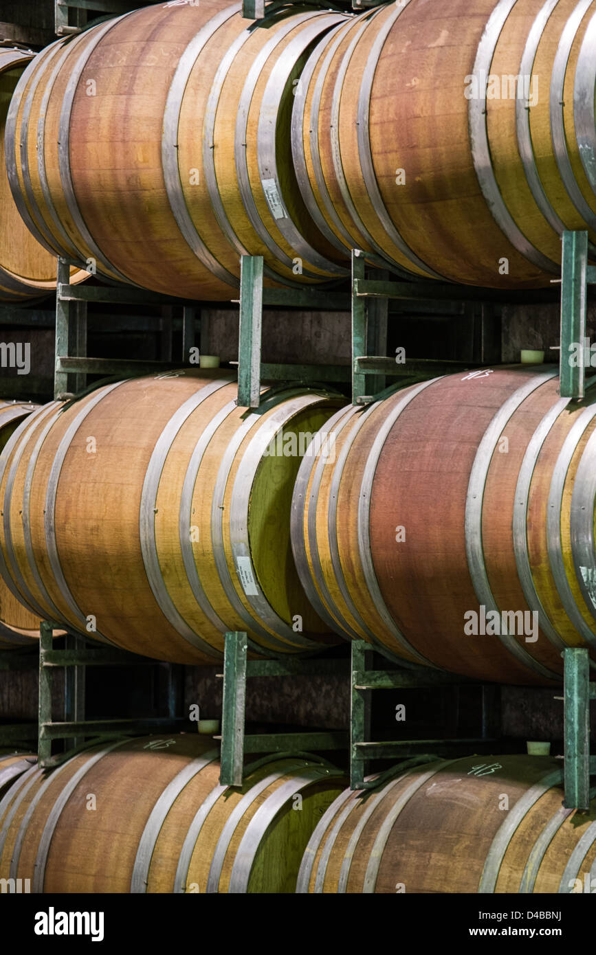 Barrels In A Winery High Resolution Stock Photography and Images - Alamy