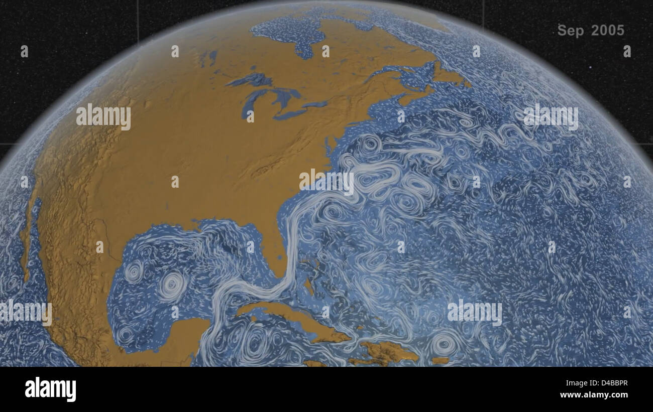 NASA's Perpetual Ocean video provides a detailed view of Earth's ocean ...