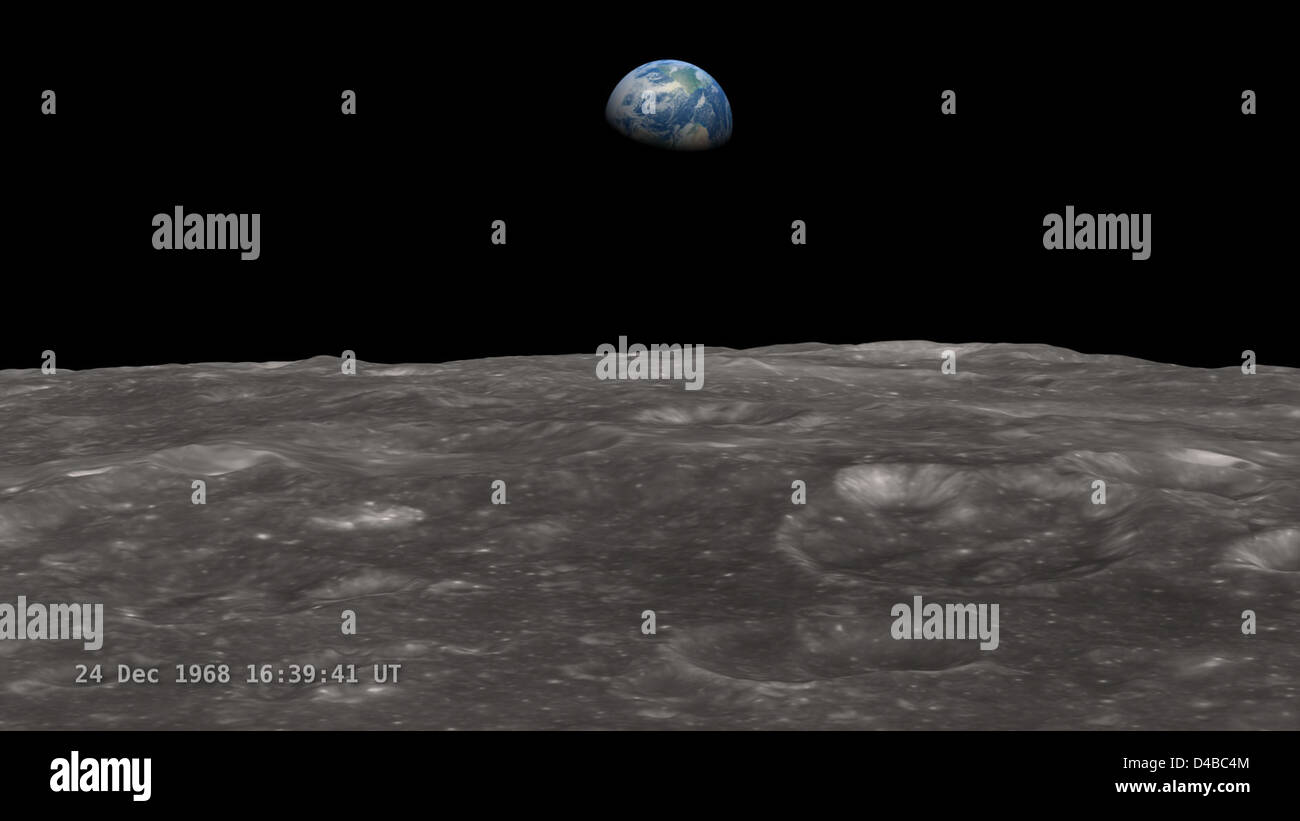 NASA's Lunar Reconnaissance Orbiter (LRO) captured an image that ...