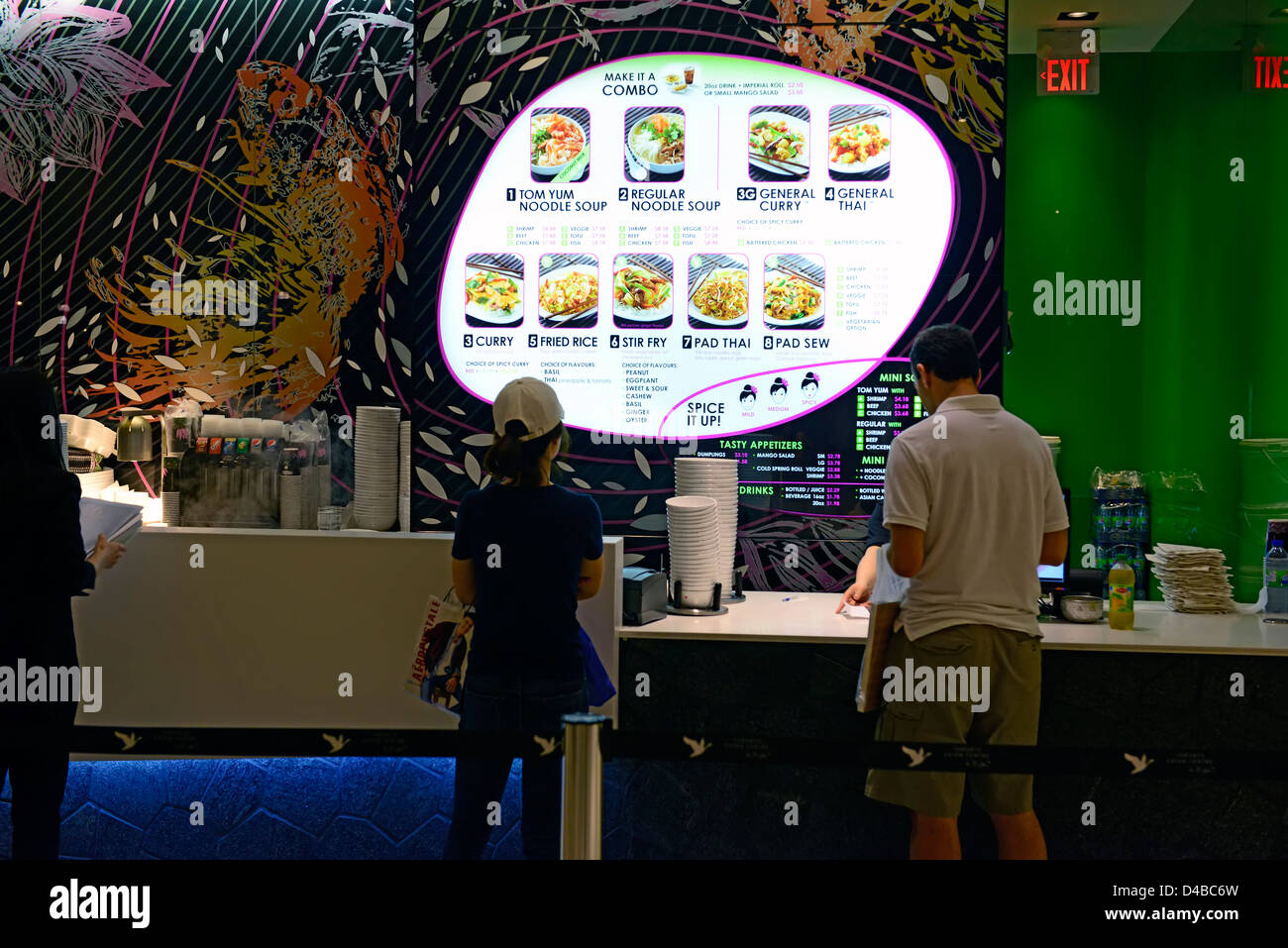 Food Court restaurants fast food Eaton Center Centre Shopping Mall ...