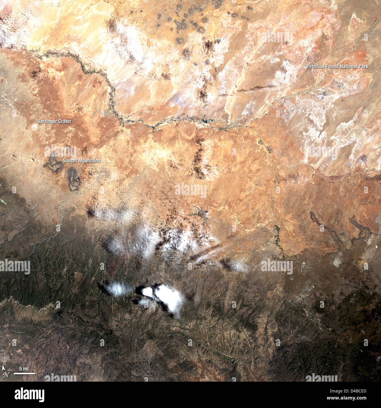 NASA's Goddard Space Flight Center monitors the Petrified Forest ...