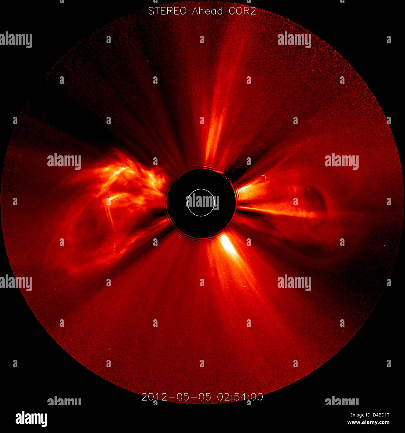 A Coronal Mass Ejection (CME) event, captured by NASA’s Solar and ...