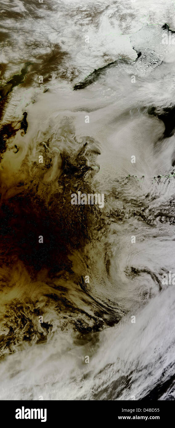 NASA observes the annular solar eclipse over the North Pacific Ocean ...