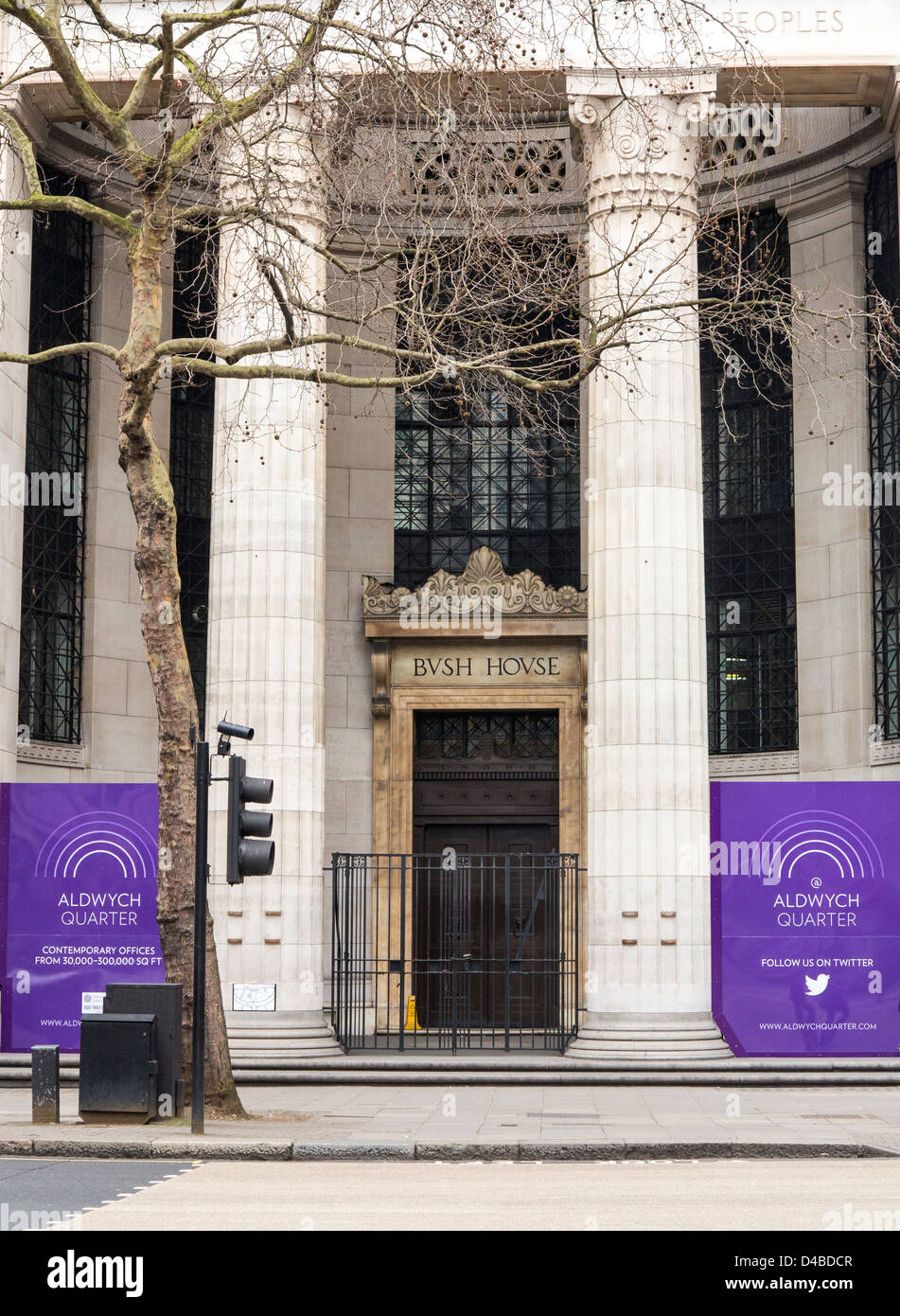Bush House on the Strand, London, England Stock Photo - Alamy