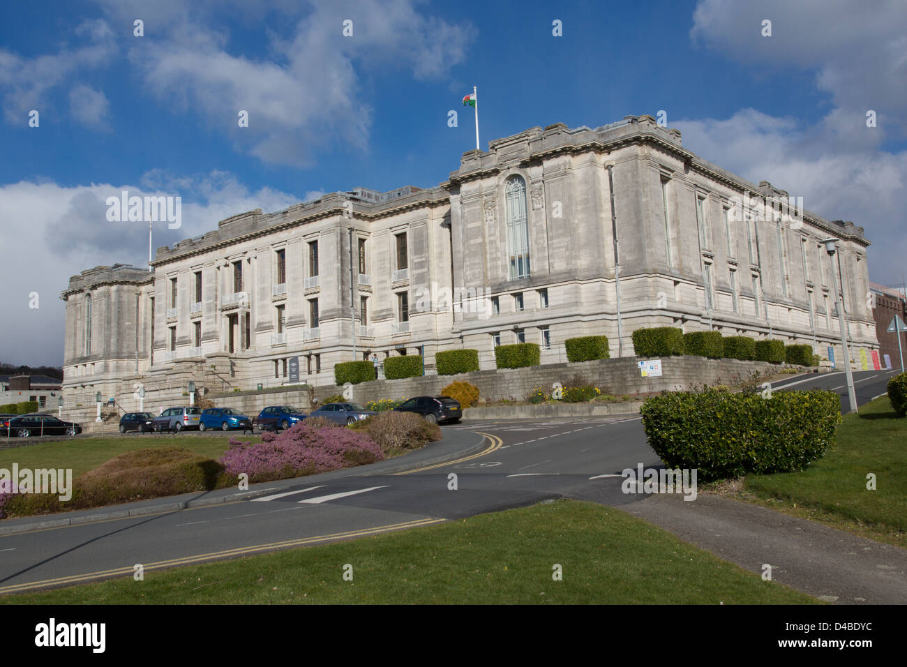 National library of wales hi-res stock photography and images - Alamy