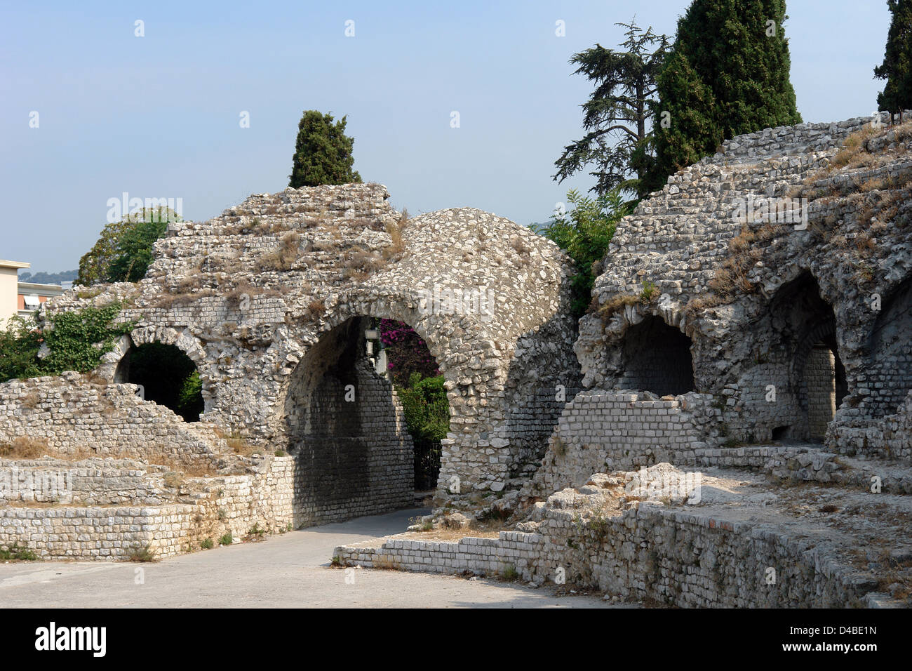 Roman ruins cimiez nice hi-res stock photography and images - Alamy
