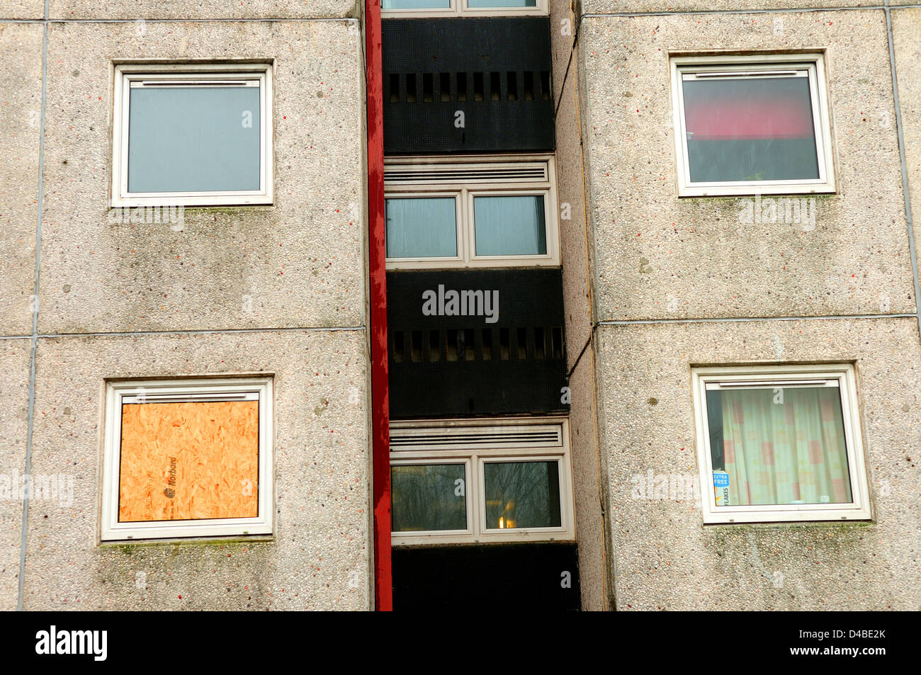 High rise flats nottingham uk hi-res stock photography and images - Alamy