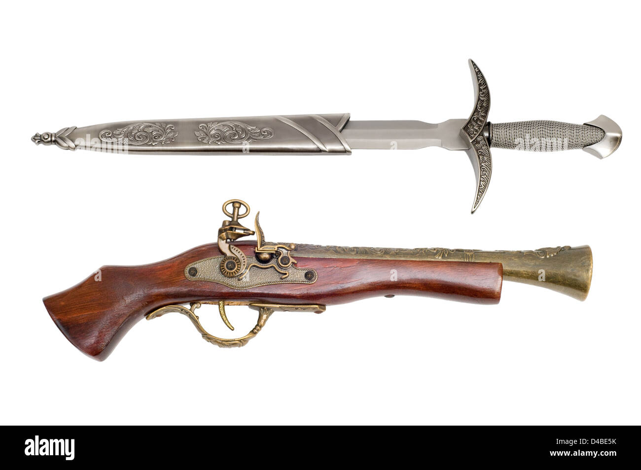 Pistol dagger Cut Out Stock Images & Pictures - Alamy