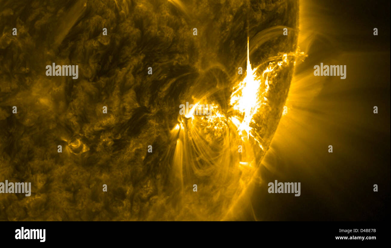 On June 6, NASA captured a close-up image of a massive X-class solar ...